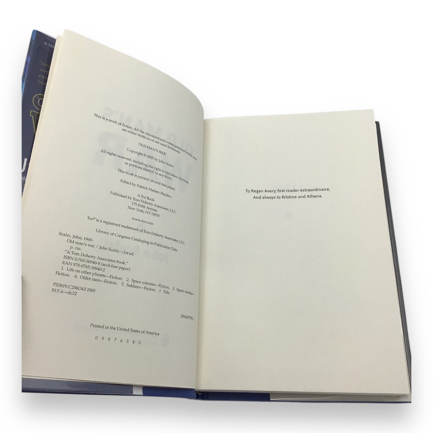 Old Man's War by John Scalzi with Dust Cover – Collectors Crossroads