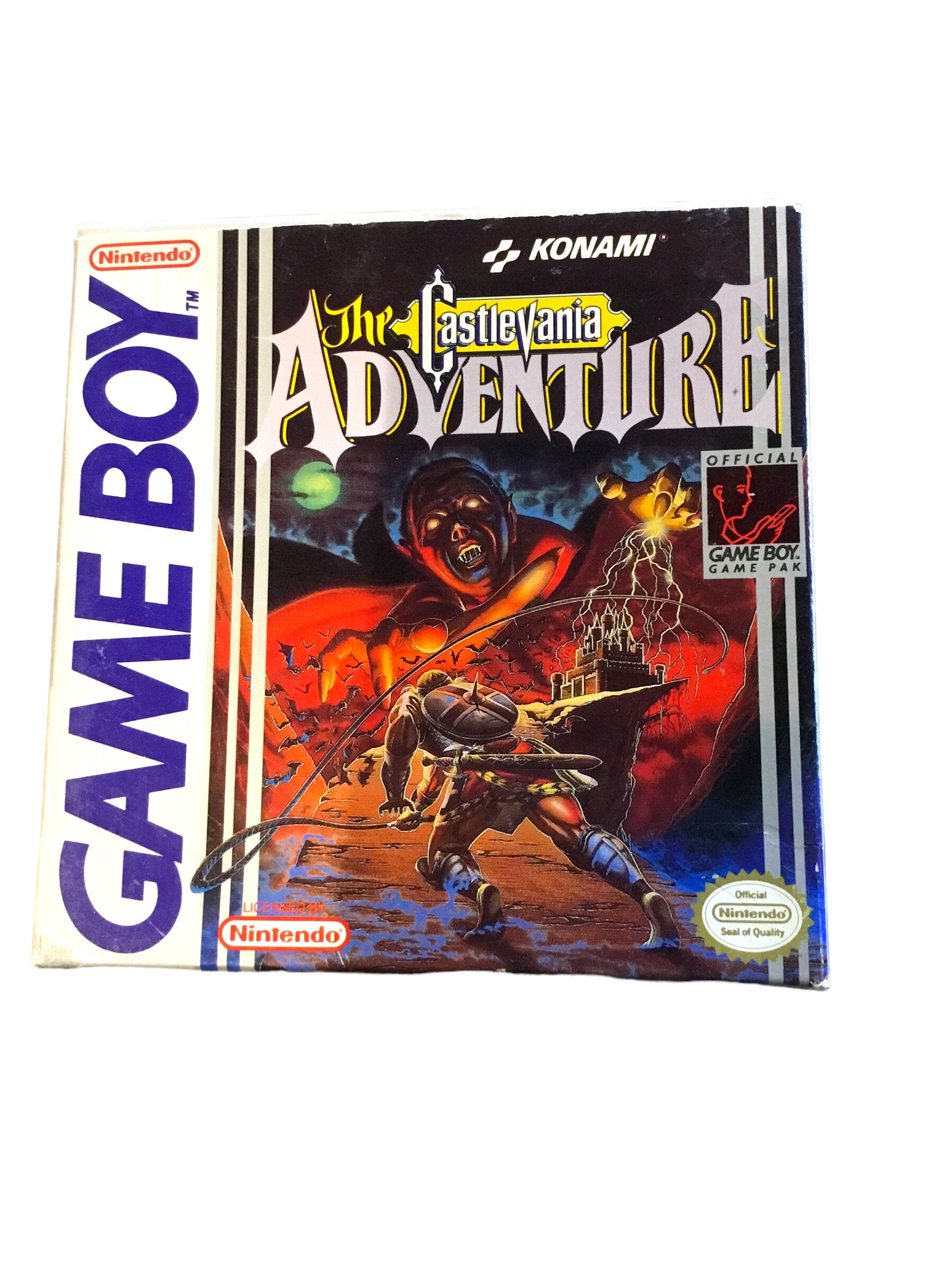 1989 Nintendo GAME BOY Game Castlevania The Adventure NMIB Tested Work ...