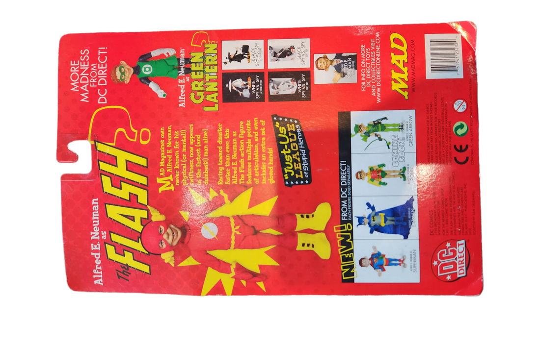 Alfred E. Neuman As The Flash MAD Action Figure – Collectors Crossroads