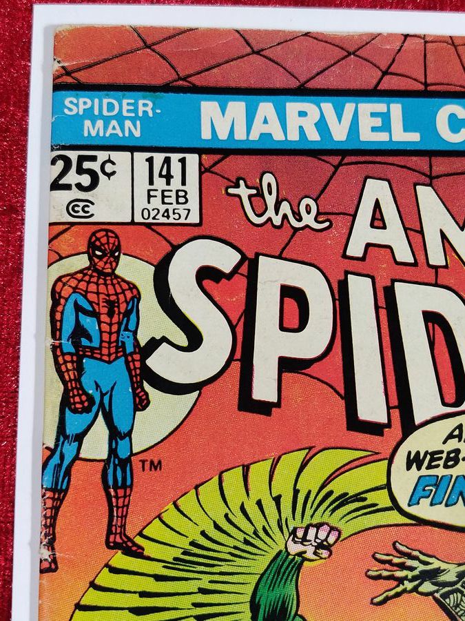 Amazing Spider-Man #141- First Appearance of 2nd Mysterio- 1975 ...