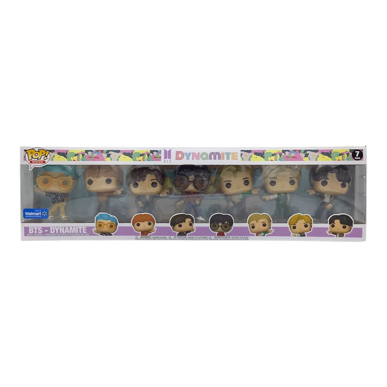 BTS Dynamite Funko Pop! Rocks 7-Pack Set – Collectors Crossroads