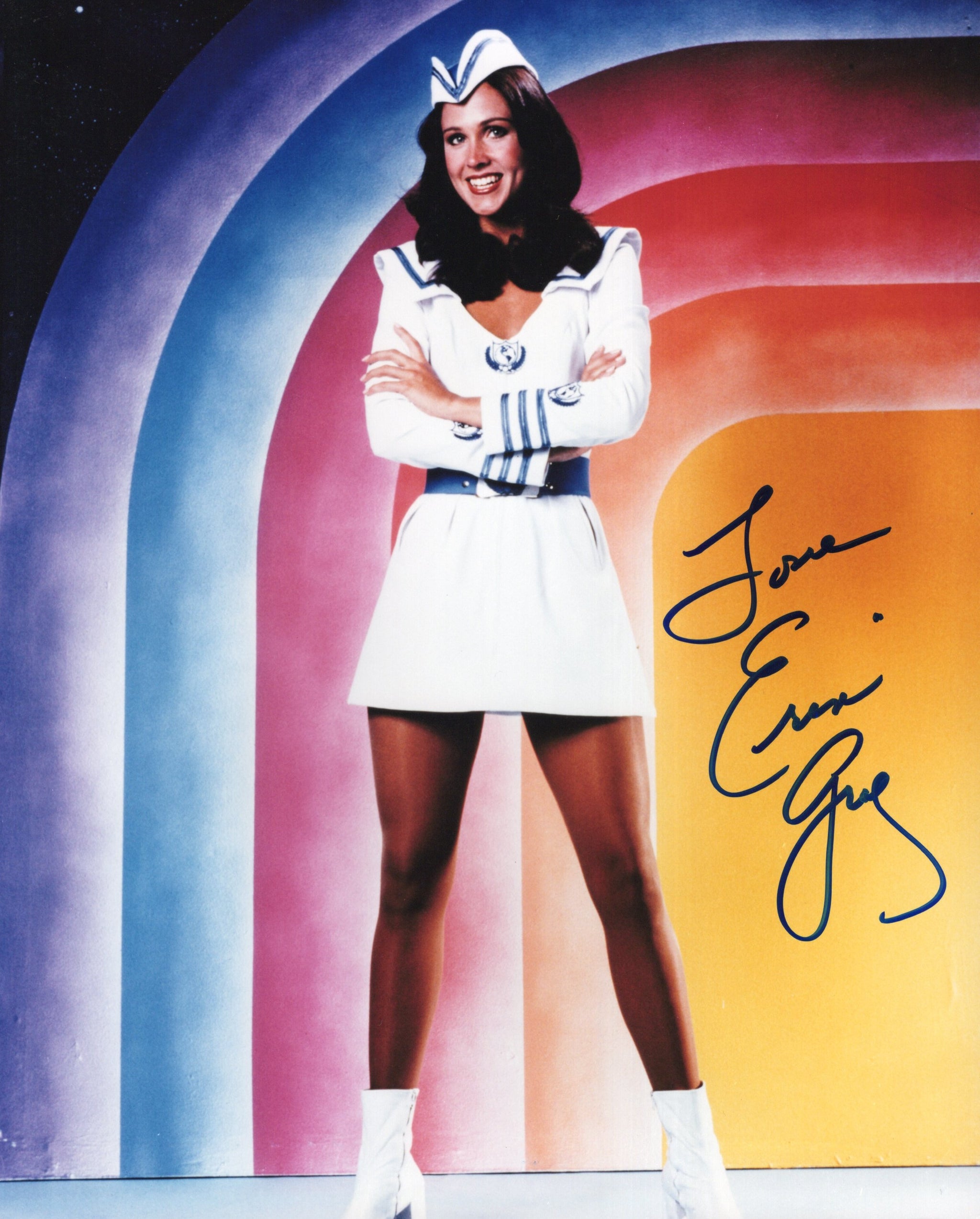 Erin Gray Signed Photo 8x10 Personalized "Love", Erin Gray Autograph a ...