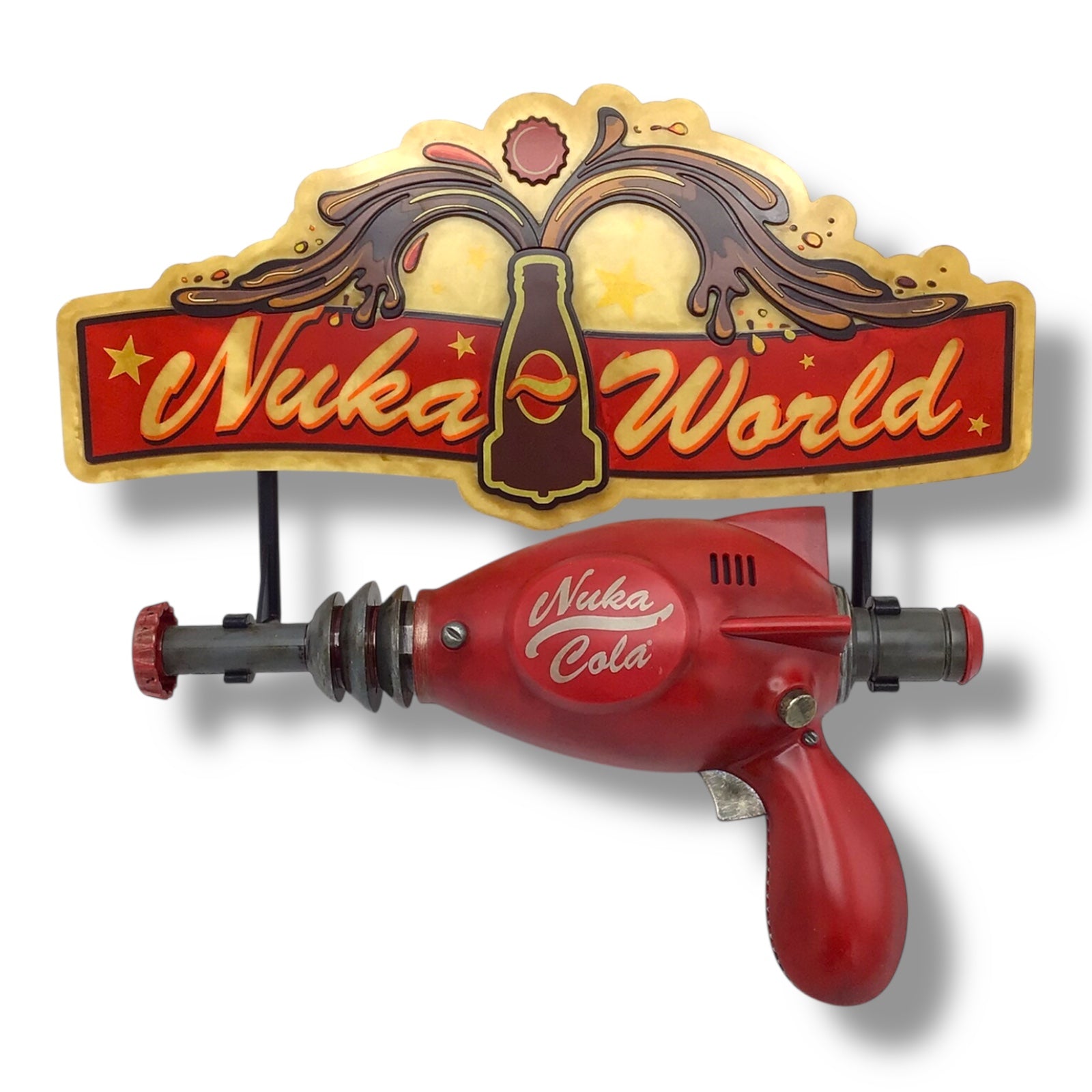 Fallout 4: Nuka World Plaque & Full Scale Thirst Zapper | FanWraps ...