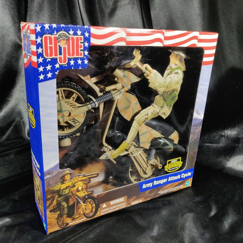 GI Joe Army Rangers Collection - Army Ranger Attack Cycle New Hasbro ...