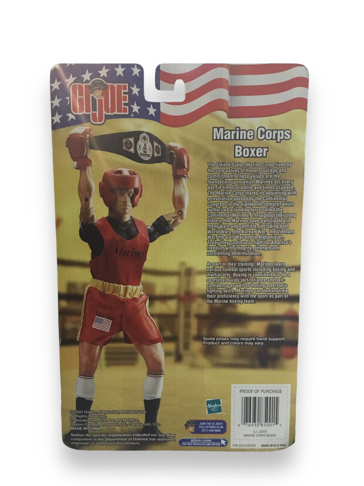 GI Joe Marine Corps Boxer – Collectors Crossroads