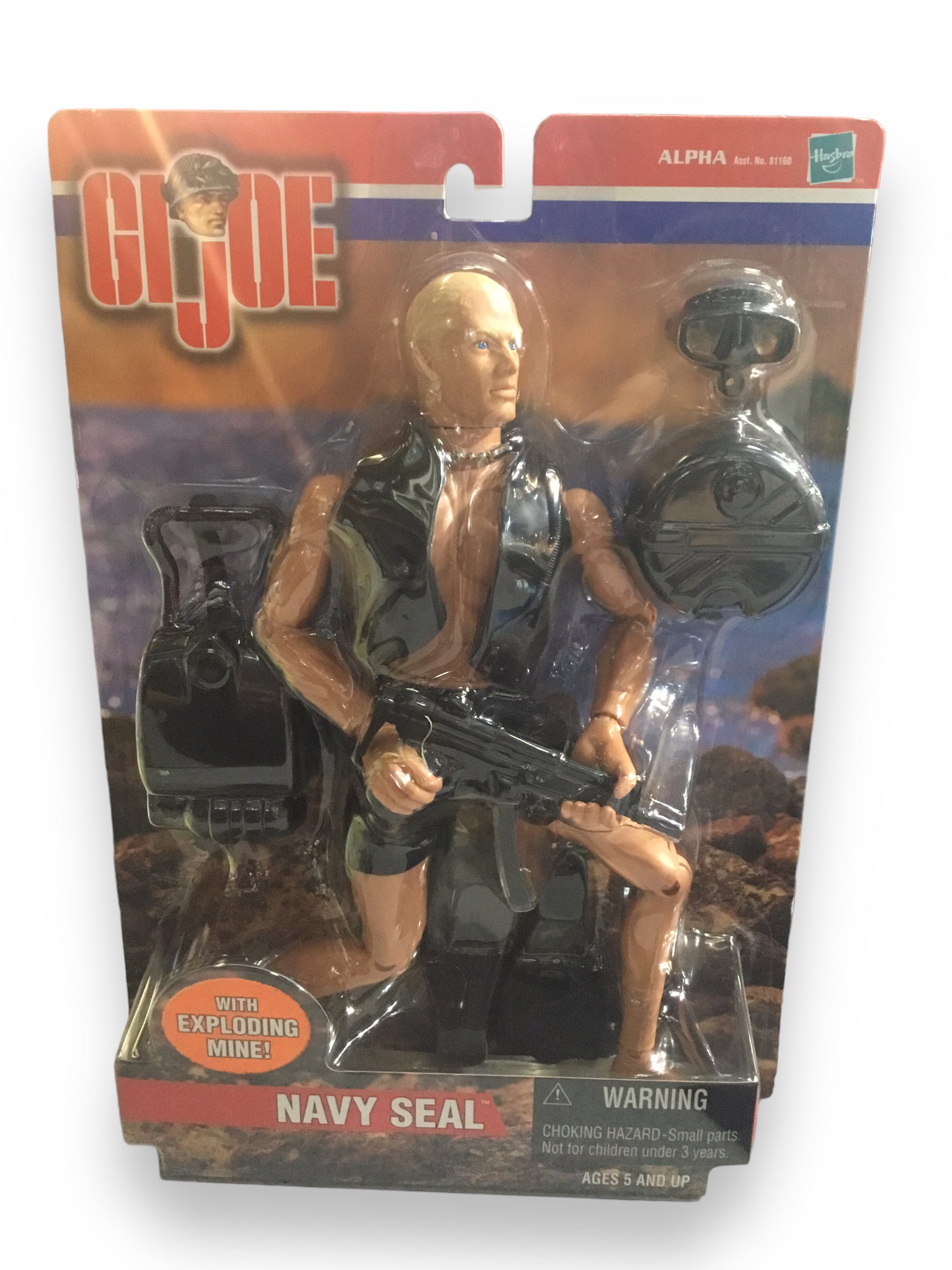GI Joe Navy SEAL With Exploding Mine – Collectors Crossroads