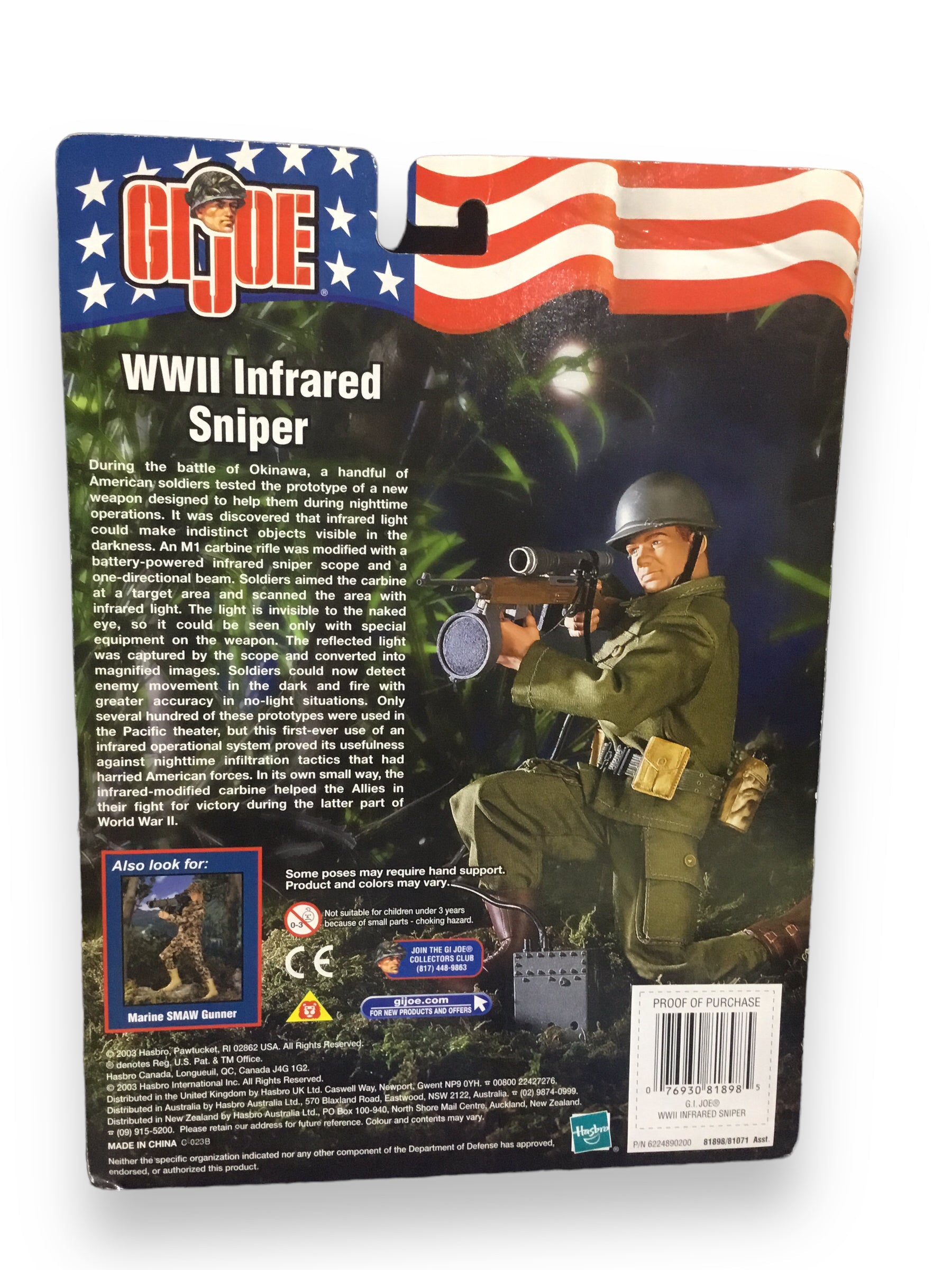 GI Joe WW2 Infrared Sniper – Collectors Crossroads