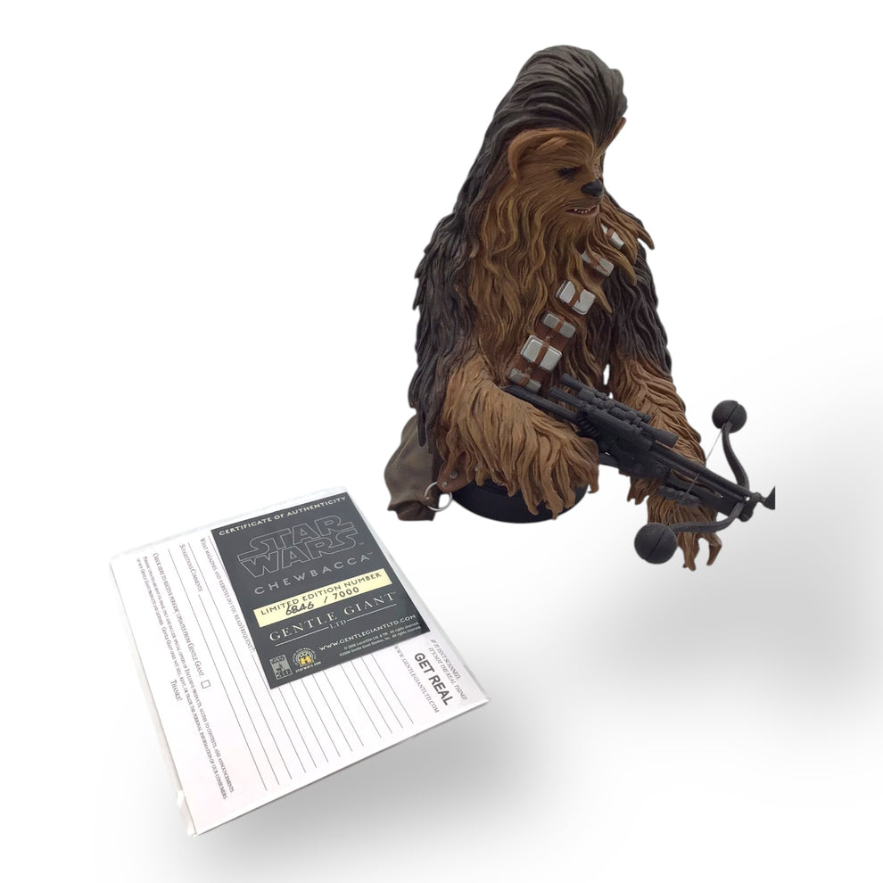 Gentle Giant Star Wars 30th Anniversary Chewbacca Mini Bust - LE ...