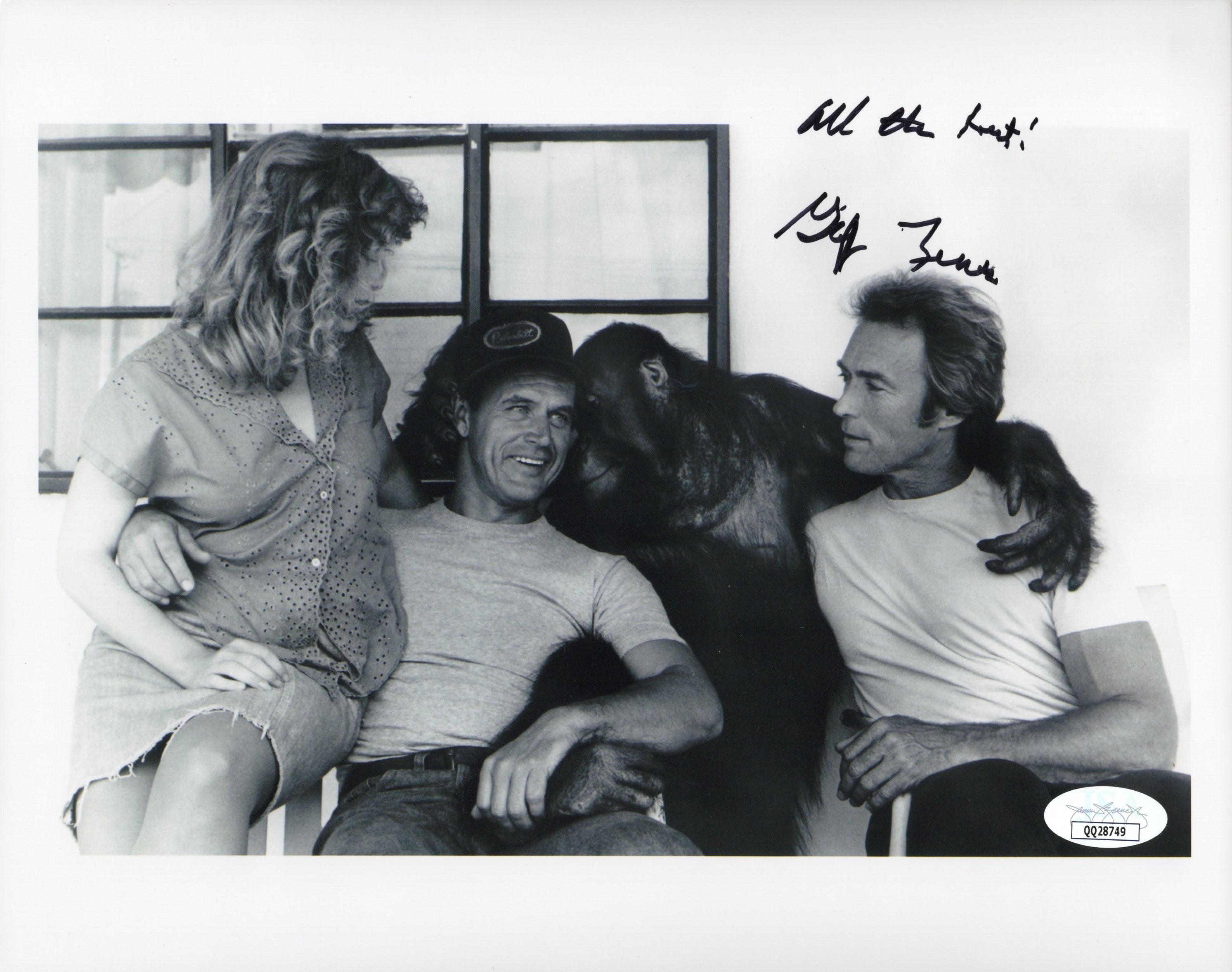 Geoffrey Lewis Signed Photo 8x10 JSA Certified Every Which Way But Loo ...