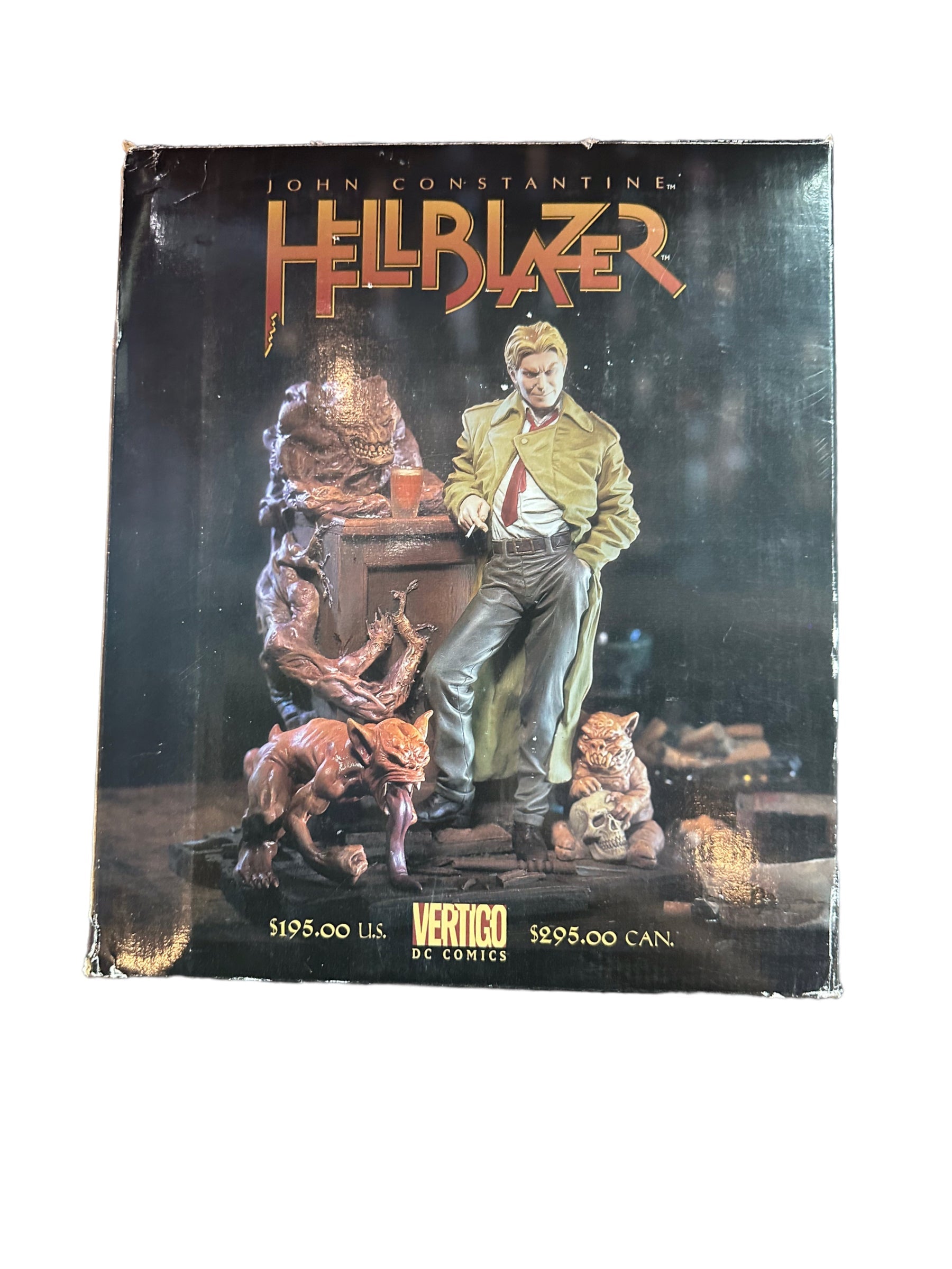 Hellblazer: John Constantine porcelain Statue - DC Direct 1998 - 1891/ – Collectors Crossroads