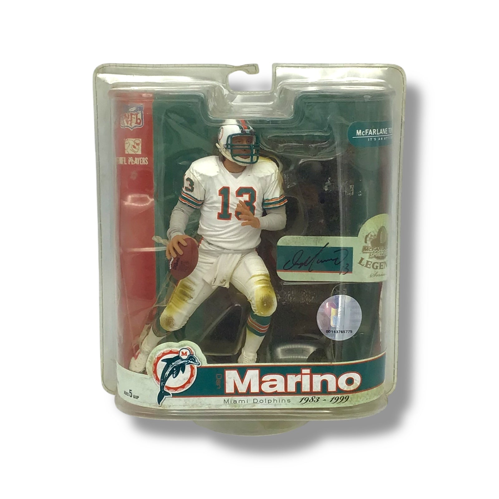 McFarlane NFL Legends Series 3 - Dan Marino Football Figure | Miami Do ...