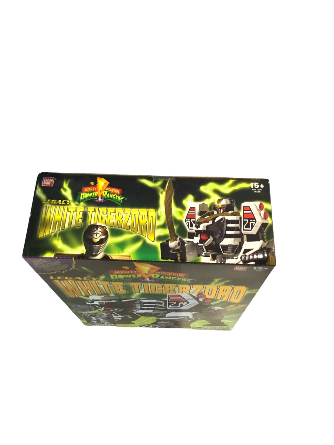 Mighty Morphin Power Rangers Legacy WHITE TIGERZORD Megazord Toys R Us ...