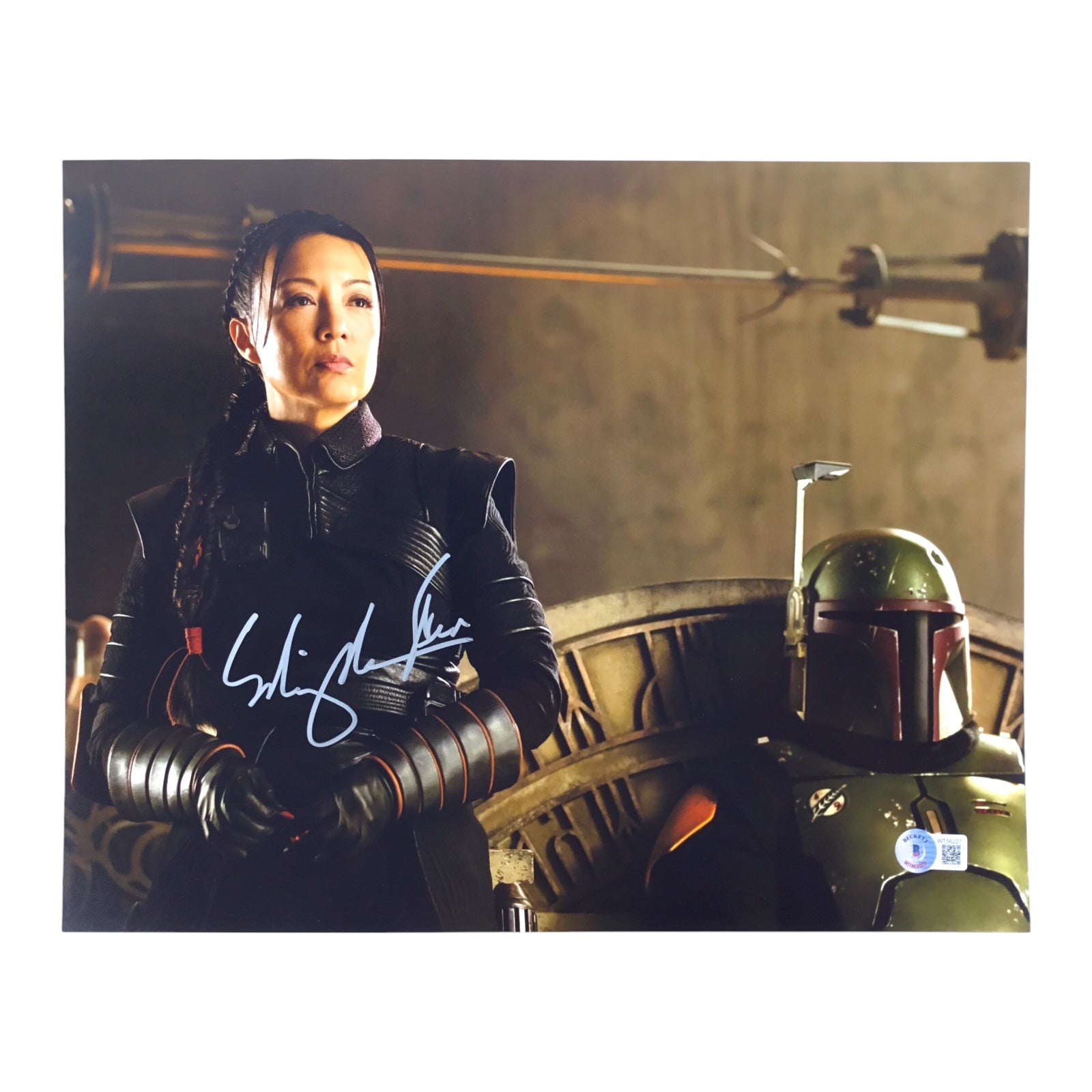 Ming-Na Wen Signed 11x14 Photo - The Book of Boba Fett (Beckett Certif ...