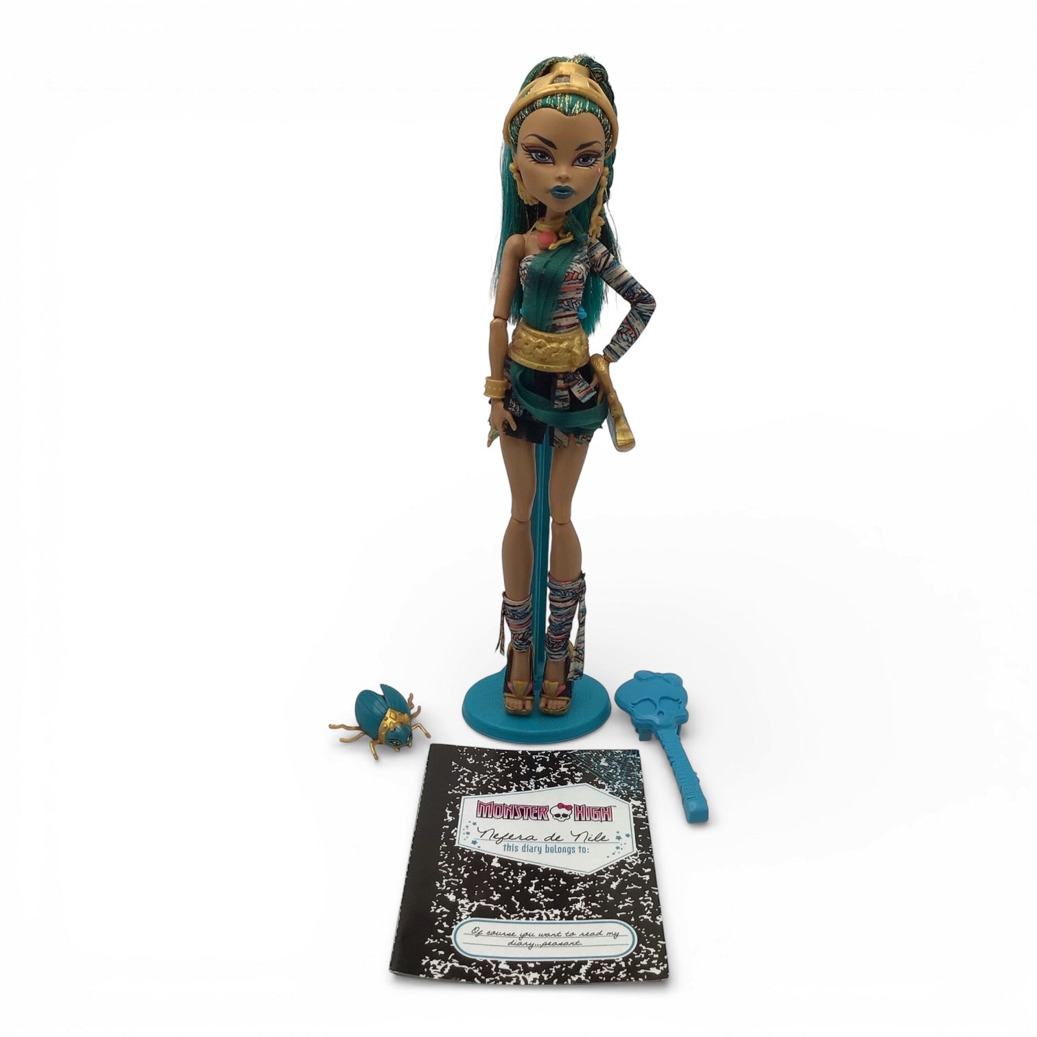 Monster High Dolls N'fera De Nile First Wave Gen 1 - No Box ...