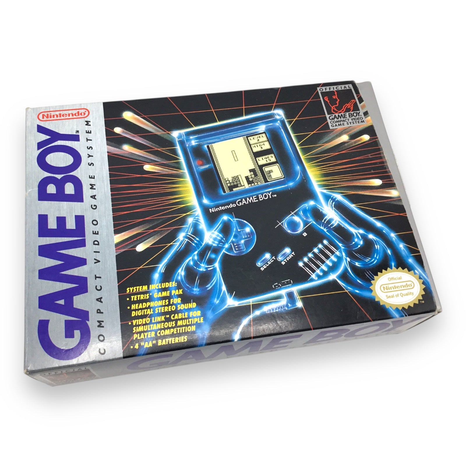 Nintendo Game Boy DMG-01 Original System – Complete in Box with Tetris ...