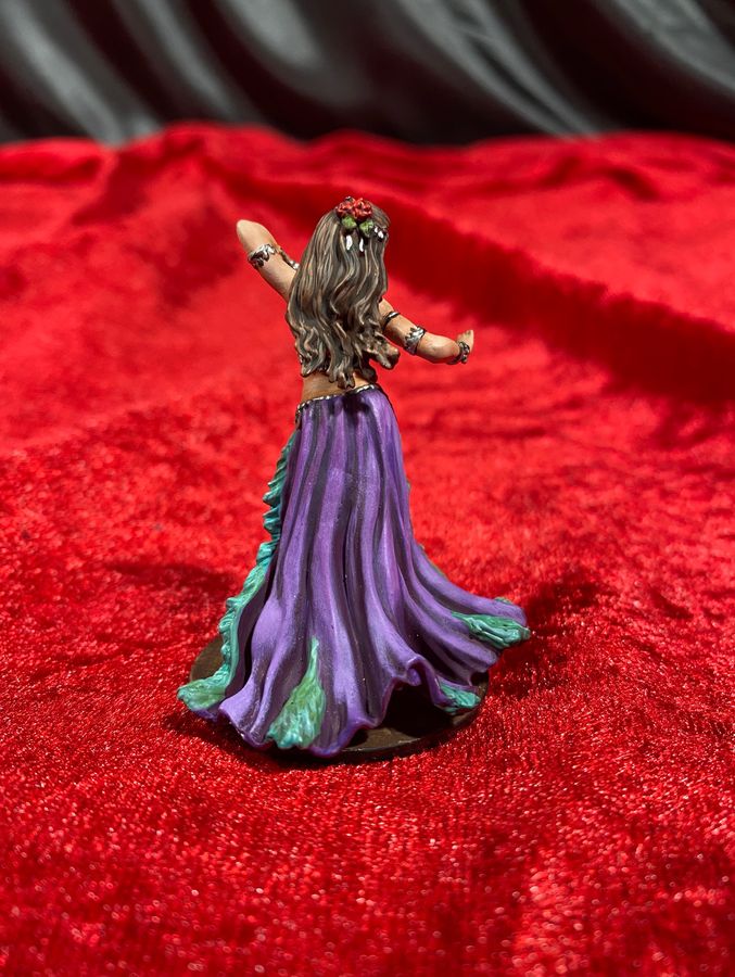 Silver Painted Girl