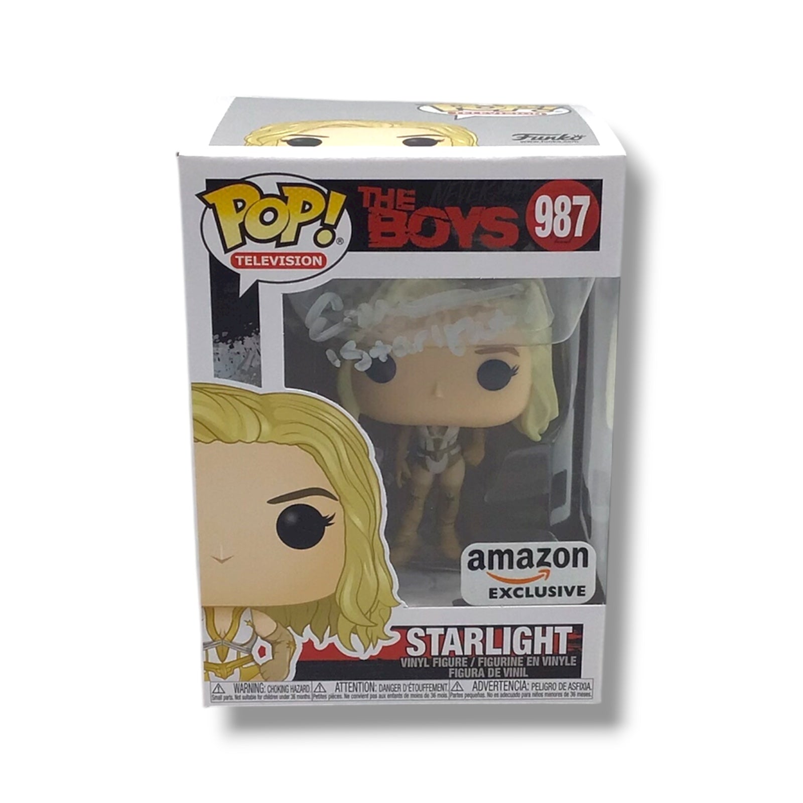 The Boys (#987) Starlight Funko POP! | Signed by Erin Moriarty (Becket ...