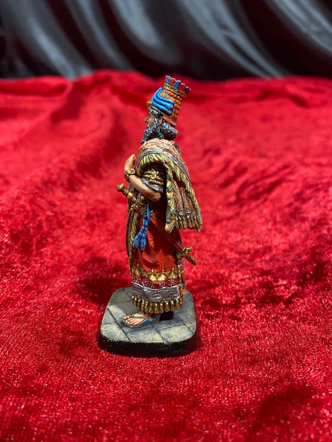 Tin soldier, Museum (TOP) Nabopolassar, King of Babylon 54 mm, Antique ...