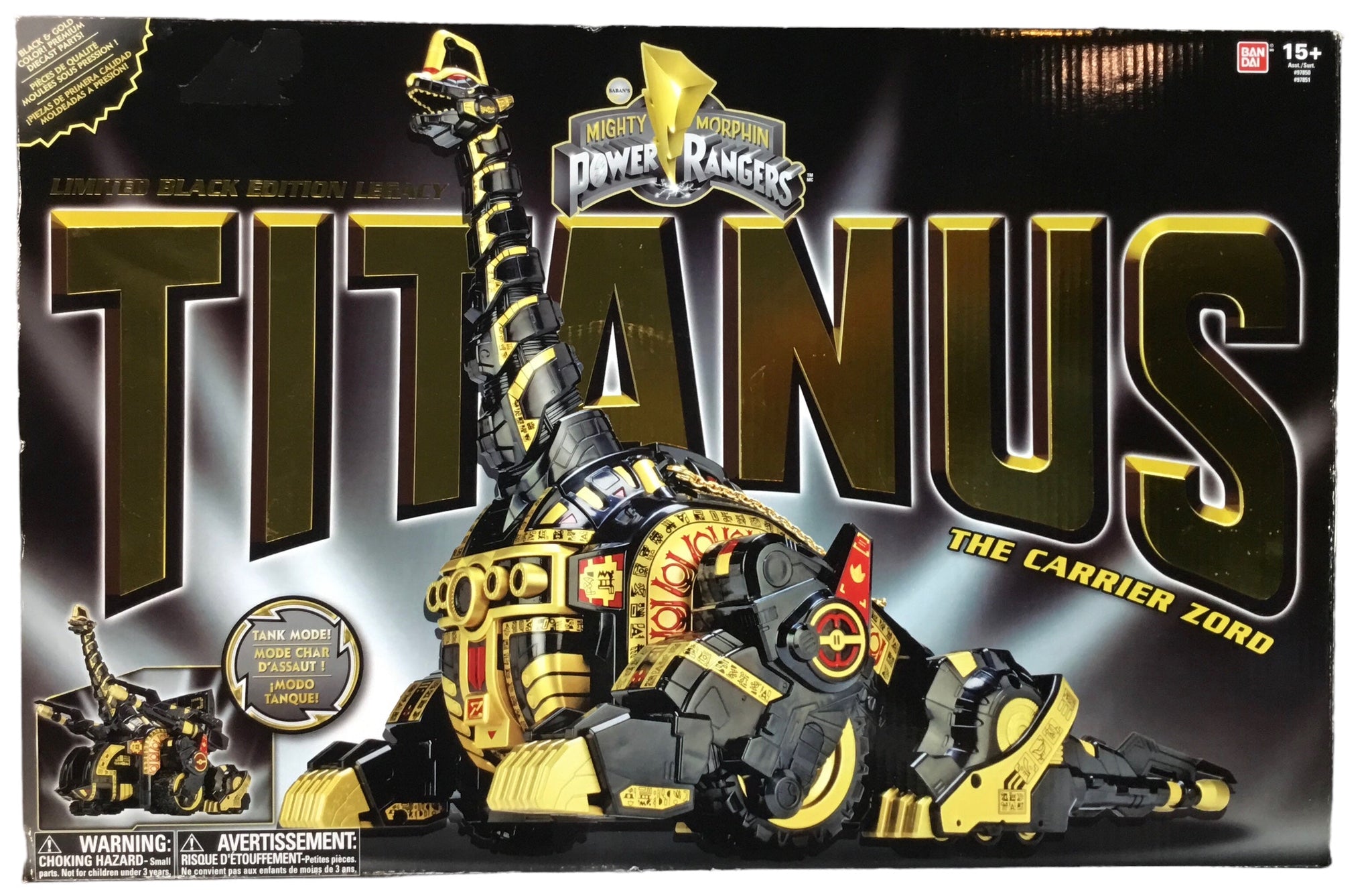 Titanus Black edition - Mighty Morphin' Power Rangers Legacy - New In ...