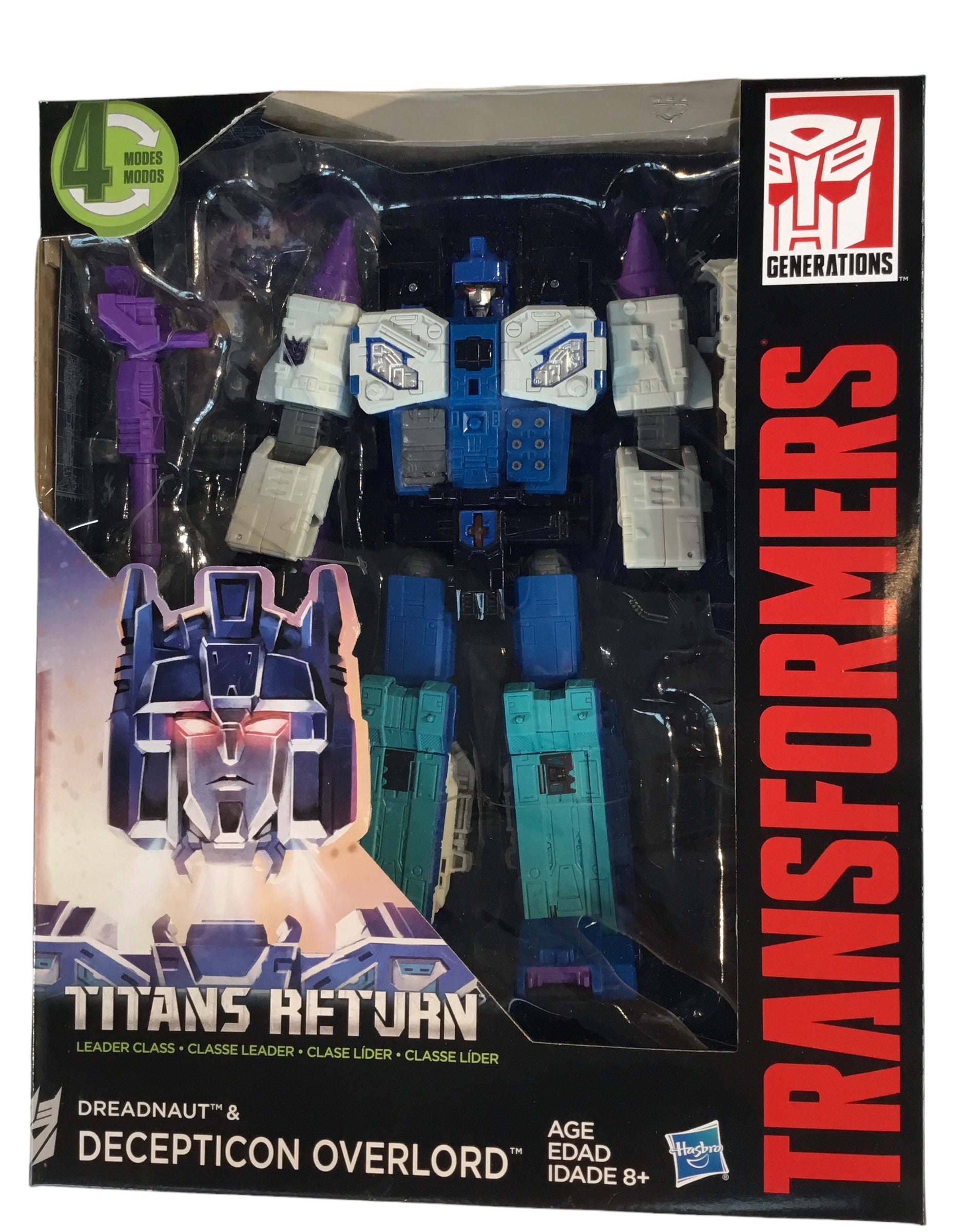 Transformers Titans Return OVERLORD & Dreadnaut Leader Class Sealed ...