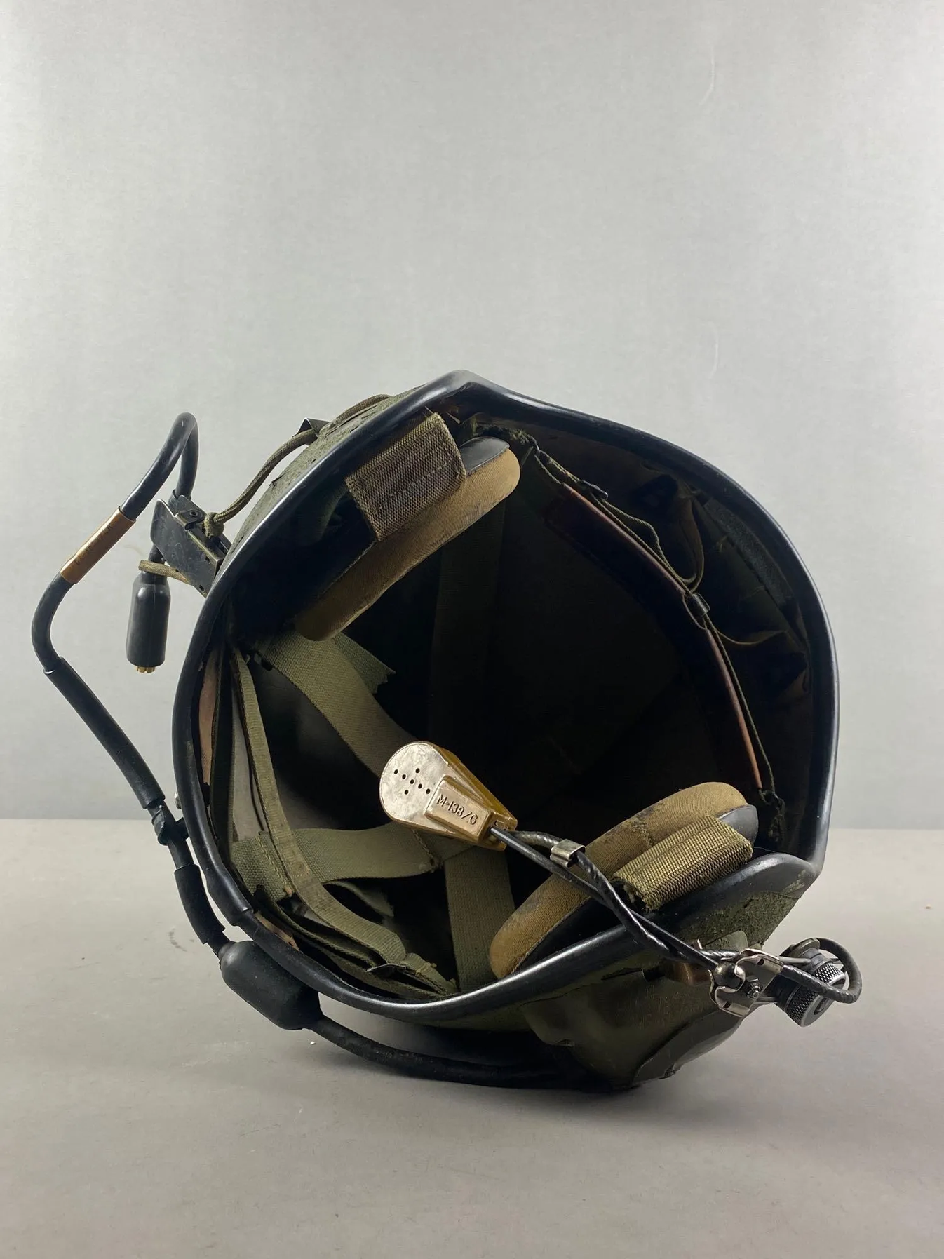Vietnam War Us T56-6 Combat Vehicle Crew Helmet – Collectors Crossroads