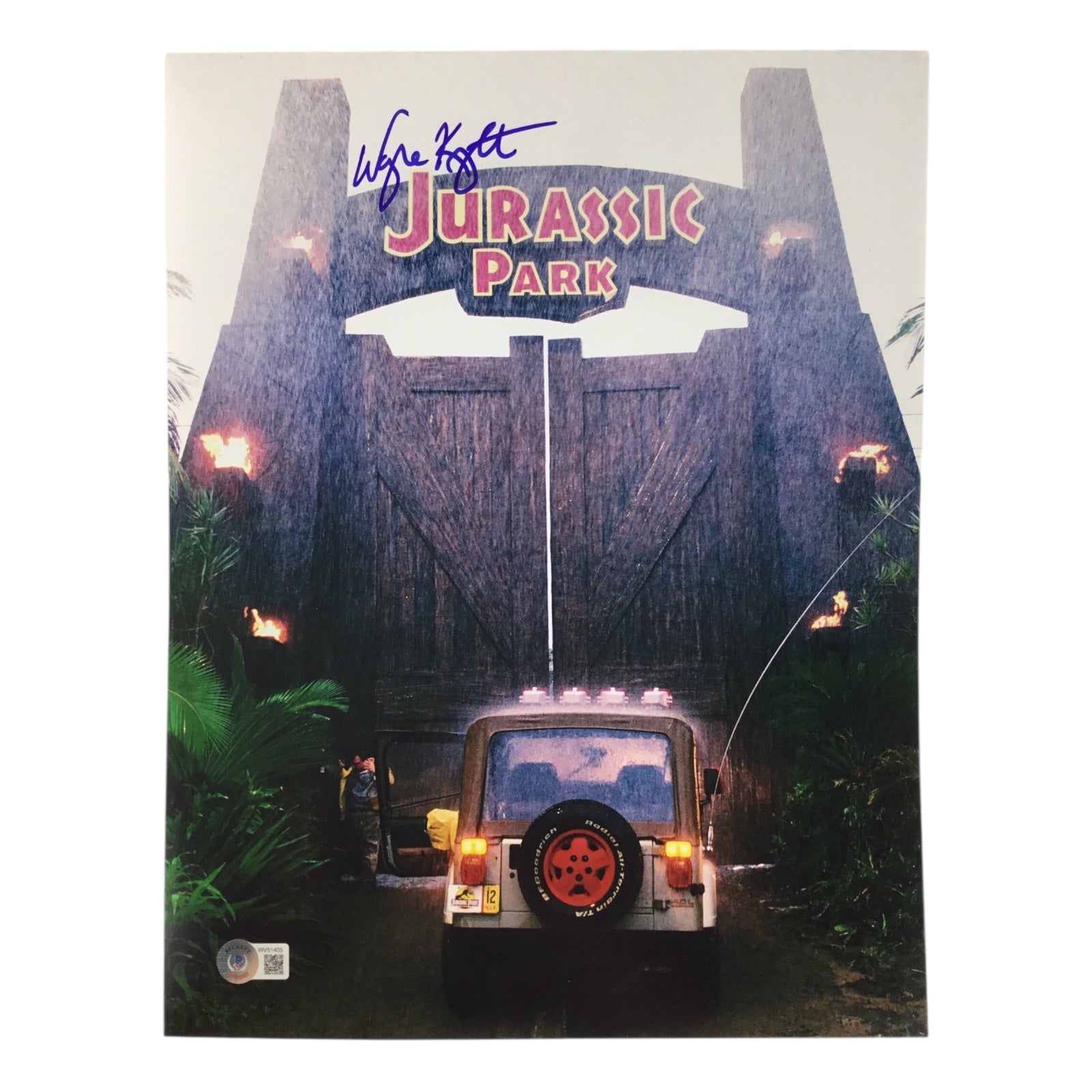 Wayne Knight Signed 11x14 Photo - Jurassic Park (Beckett Certified ...